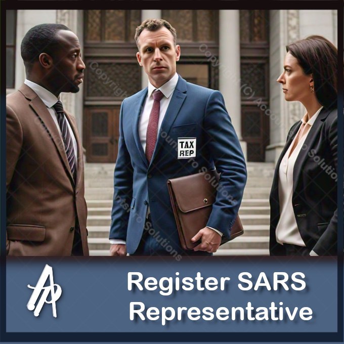 SARS Registered Representative / Public Officer registration for a Company